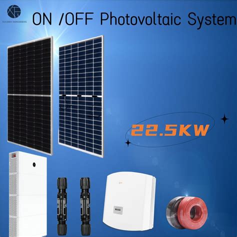 Home Solar Pv Module System With Black Frame 22kw Solar Pv Module