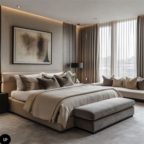 Luxurious Bedroom Neutral Tones Decoraciones De Dormitorio