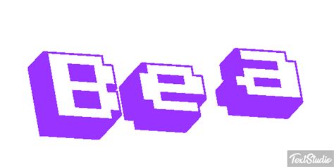 Bea Name Animated  Logo Designs