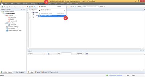 Recording Options In Loadrunner With Illustrations Softwarehour