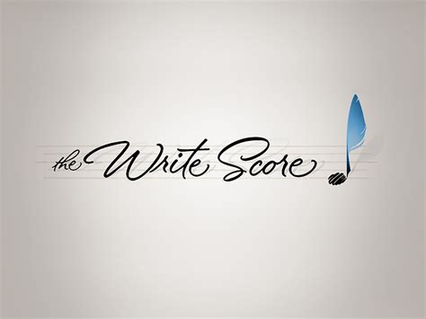 The Write Score By Ken Smith On Dribbble