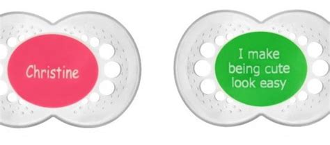 Todays Hint Personalized Pacifier Designs And Mam Giveaway Hint Mama
