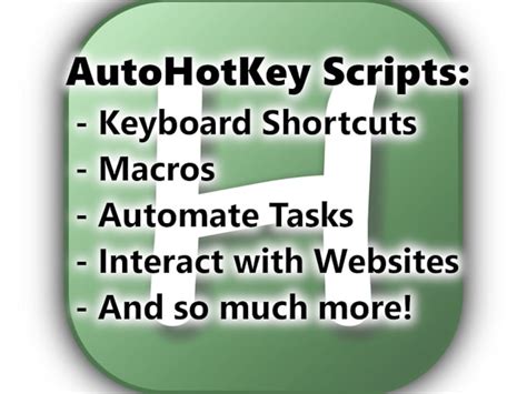 create an autohotkey script for macros and automation by tori dell fiverr