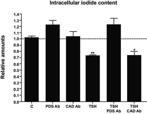 Effect Of A Specific Pendrin Antibody On Iodide Efflux To Block