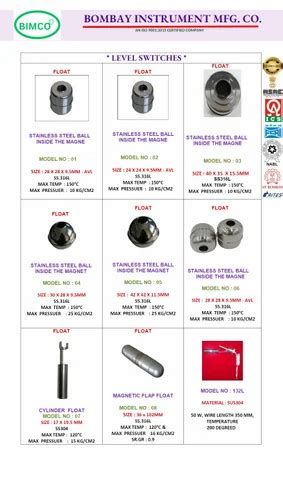 Liquid Top Mount Level Switch Meter Technology Differential At ₹ 2000