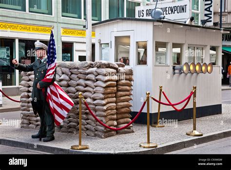 Checkpoint Charlie The Famous Berlin Wall Crossing Between East And