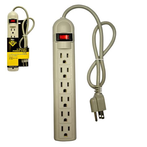 Hunter 6 Outlet Power Strip Home And Things