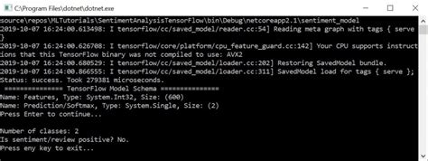 Mlnet Tutorial 3 Sentiment Analysis Using Tensorflow Learn Data Science