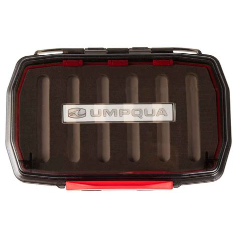 Umpqua Upg Hd Standard Foam Fly Box Red Medium Sportsmans Warehouse