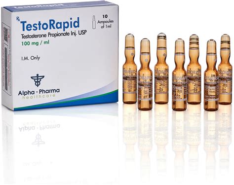 Testosterona Propionato Alpha Pharma 100 Mg Mamadosmexico