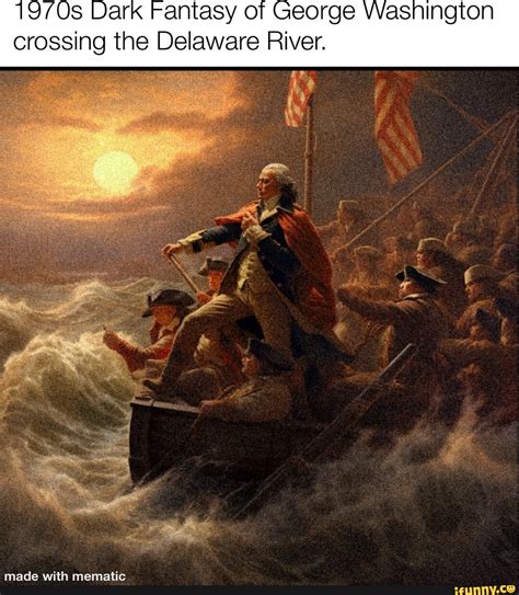 George Washington Crossing The Delaware Meme Hero Stuff Imgflip