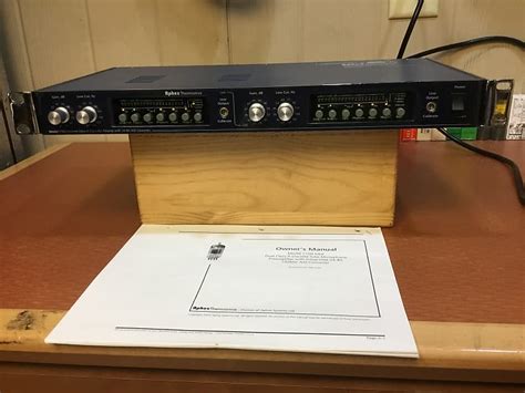 Aphex 1100 Discrete Class A Tube Mic Preamp With Aes Out Reverb