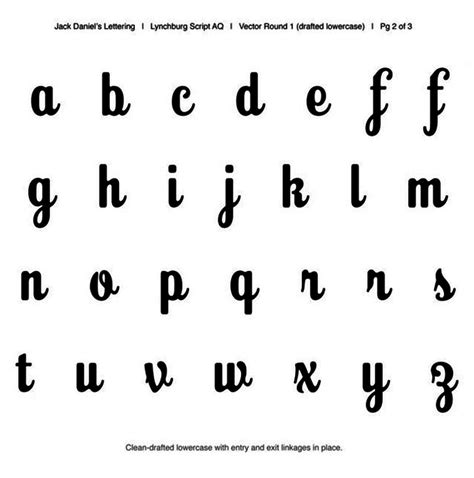 White Jack Daniels Font