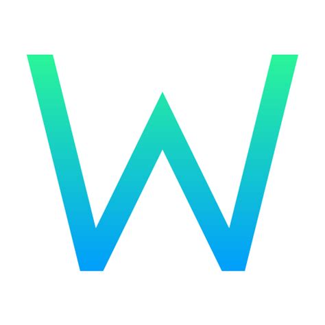 Alphabet Super Basic Straight Gradient Icon