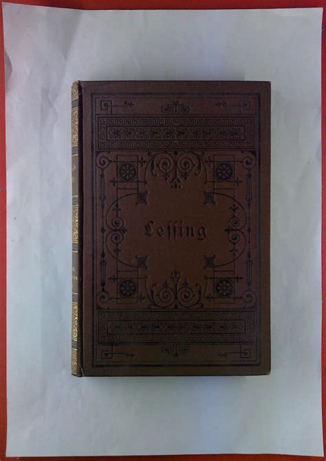 Lessings Werke Dritter Band Laokoon Reich D Witzes Fabel By Lessing Good 1900 Biblion2