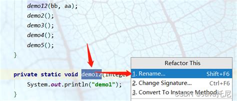 【idea】代码重构小技巧(vip典藏版)idea 重构 Csdn博客 【idea】代码重构小技巧(vip典藏版)idea 重构 Csdn博客