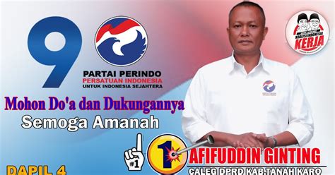 Poster Caleg Perindo