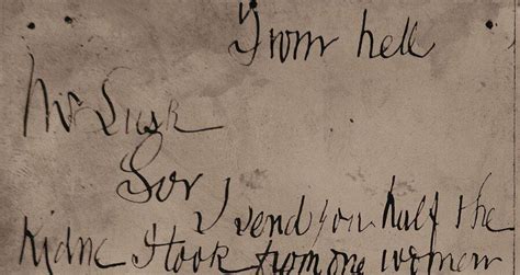 Jack The Ripper Letters Found In House