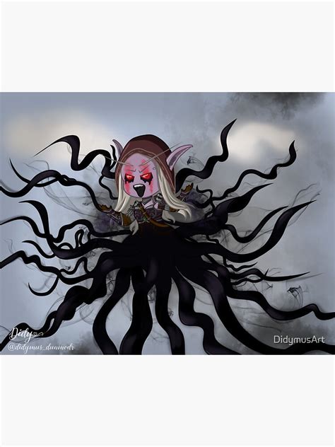 Sylvanas Banshee Sticker For Sale By Didymusart Redbubble