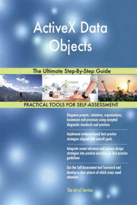 Activex Data Objects The Ultimate Step By Step Guide Gerardus Blokdyk 9780655301127 Amazon