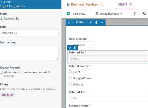 Sort Connection View Form Get Answers Knack Community Forum
