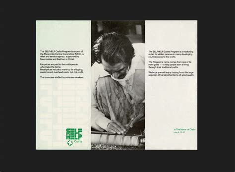 Selfhelp Crafts Leaflet Canada Modern