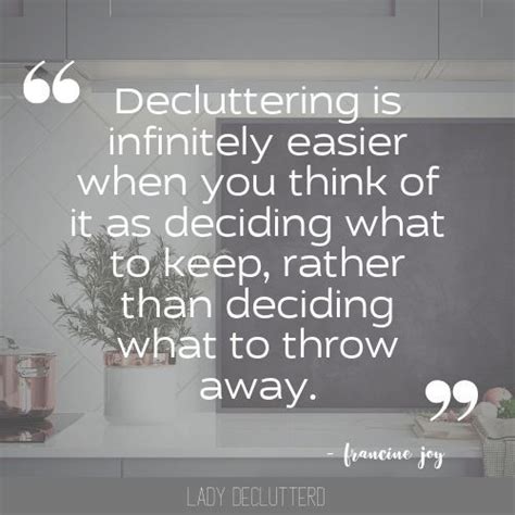 50 Inspirational Decluttering Quotes Declutter Quotes Decluttering