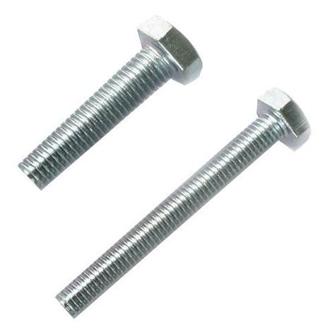 6 Inch Long Hexagon Head Quenched Polished Industrial Threaded Bolts