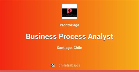 Business Process Analyst Santiago Chiletrabajos