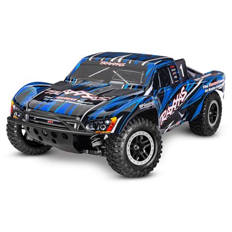 Traxxas Slash 4x4 Vxl Hd Clipless Blue 68386 4 Havoc Speed