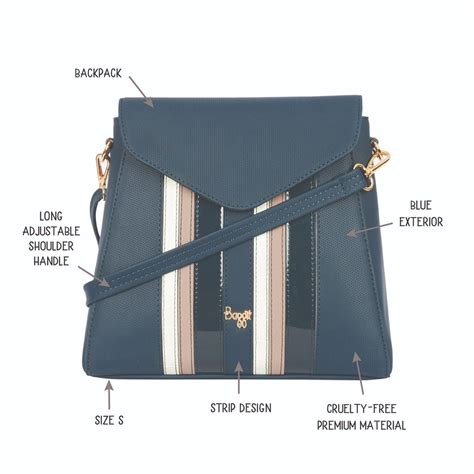 Buy Baggit Rigel Small Blue Backpack Online