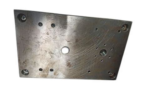 Mild Steel Fixture Assembly Base Plate For Industries Size 23 Cm L
