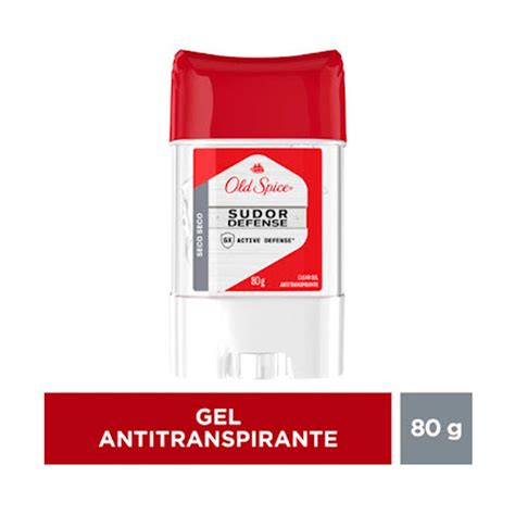 Desodorante Old Spice Defense Gel Seco Barra 80 G Farmacia Pasteur