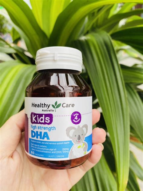 Viên Uống Dha Healthy Care Giúp Phát Triển Trí Não Cho Bé 60 Viên