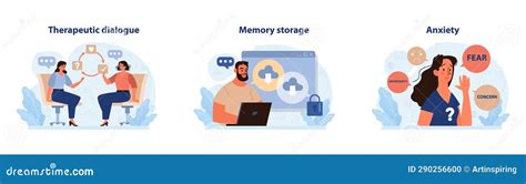 Cognitive Biases In Human Brain Royalty Free Stock Image