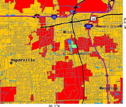 Lisle Township Dupage County Illinois Il Detailed Profile