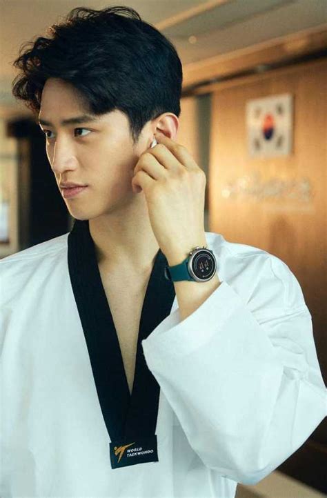 Lee Dae Hoon South Korean National Taekwondo Athlete Announcing A