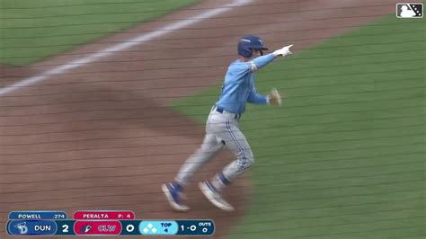Peyton Powells First Professional Home Run 06 19 2025 Blue Jays