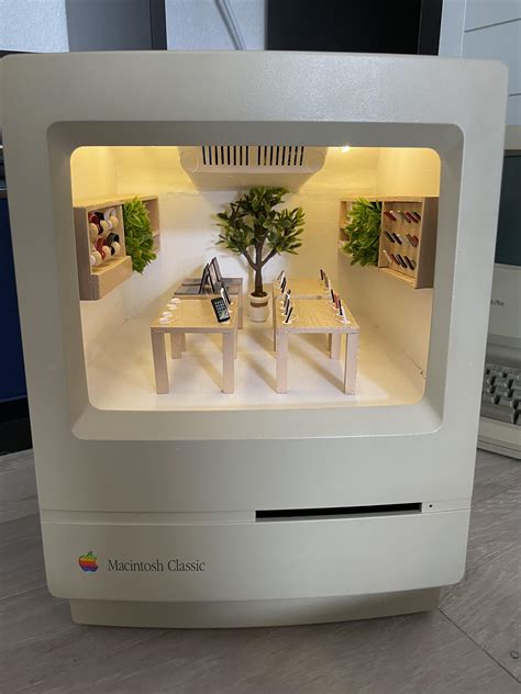 A Friend Made Me This Out Of A Broken Mac Classic Should Be A Fine