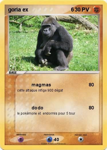 Pokémon Goria Ex 6 6 Magmas Ma Carte Pokémon