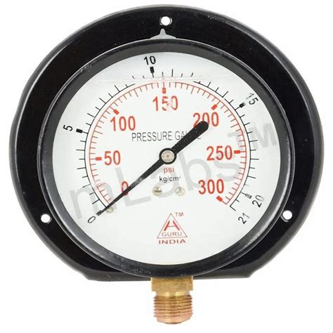 Analog Steel H Guru Pressure Gauge 150mm For Industrial Price