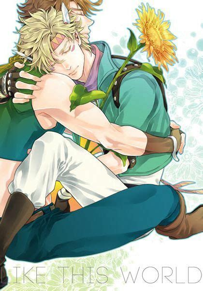 Jojos Bizarre Adventure Doujinshi Joseph X Caesar Like This For