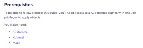 Install Prerequisites Are Incomplete Issue Kubernetes Sigs Controller Tools GitHub