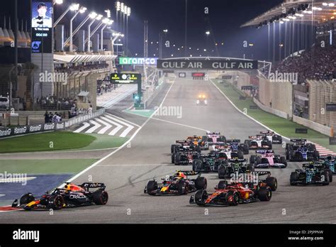 Sakhir Bahrain 5th Mar 2023 Start Of Bahrain Grand Prix Of 2023 Formula One World