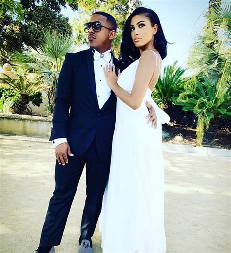 Sister Sister Star Marques Houston 39 Marries Miya Dickey 19 After