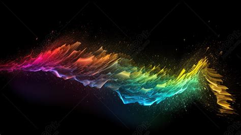 놀라운 3d 렌더링 무지개 색 디지털 입자 디자인 흐르는 연결 배경 색상 배경 놀라 배경 이미지 Hd 연결 색상 놀라 배경 사진 무료 다운로드 Lovepik