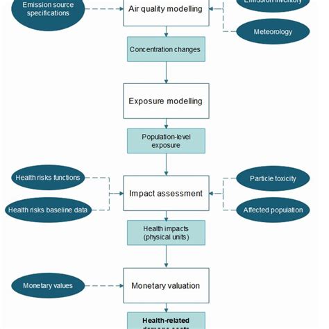 Schematic Representation Of The Impact Pathway Approach Download Scientific Diagram