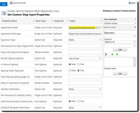Adobe Acrobat Sign For Dynamics Processes Workflows