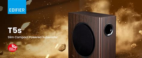Edifier T5s Powered Active Subwoofer With 70w Rms 8 Long Throw Woofer