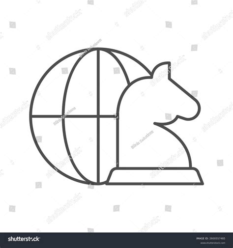 Globalization Strategy Vector Pixel Perfect Illustrator Stock Vector Royalty Free 2600557485